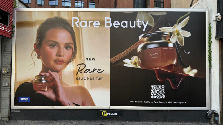 Rare Beauty, sniffable billboards and collapsing funnels - MediaCat UK